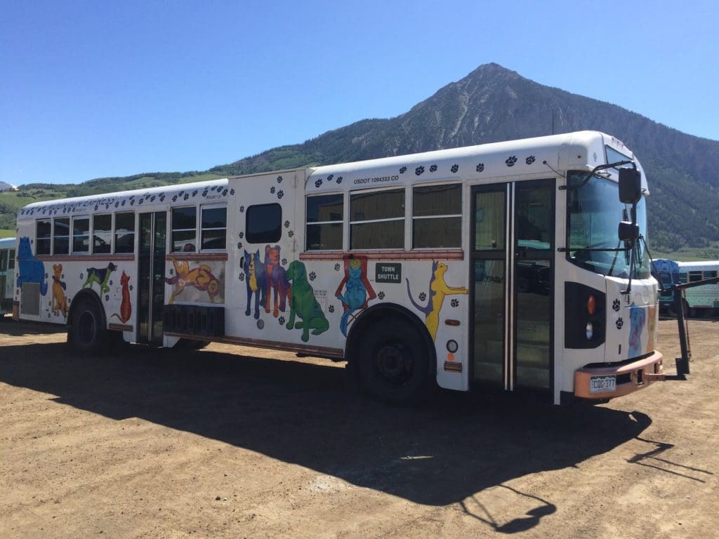 All aboard: The history of Crested Butte’s painted buses - Center for ...