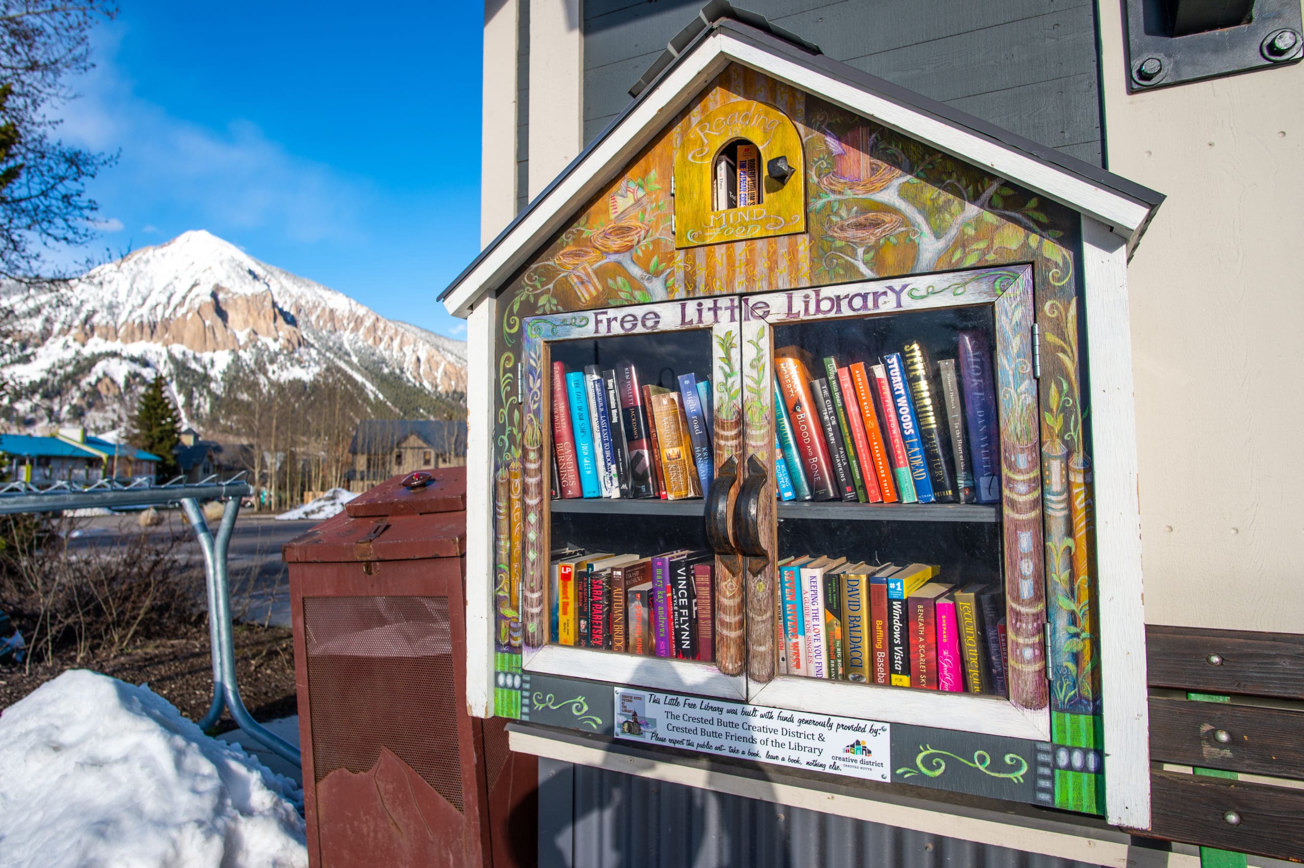 Little Free Library - Center for the Arts Crested Butte